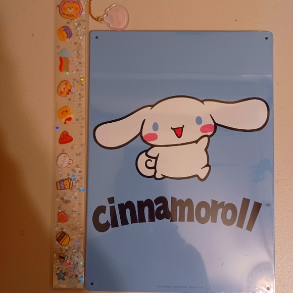 Sanrio | Other | Cinnamoroll Tinmetal Doorwall Hanger Bnip Htf Rare Limited Edition | Poshmark
